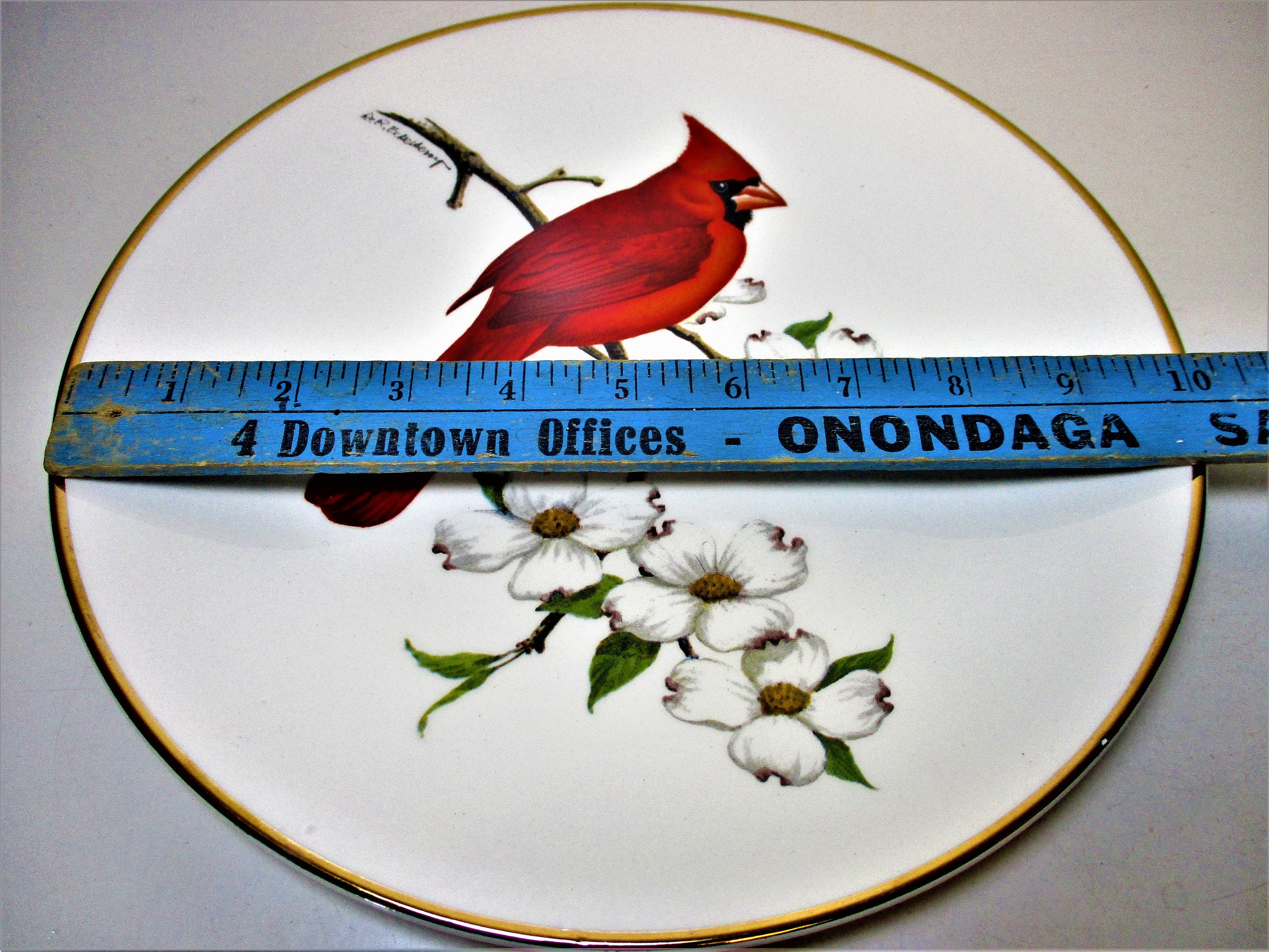 Collectibles Collectible Plates Vintage Avon Red Cardinal Collector ...