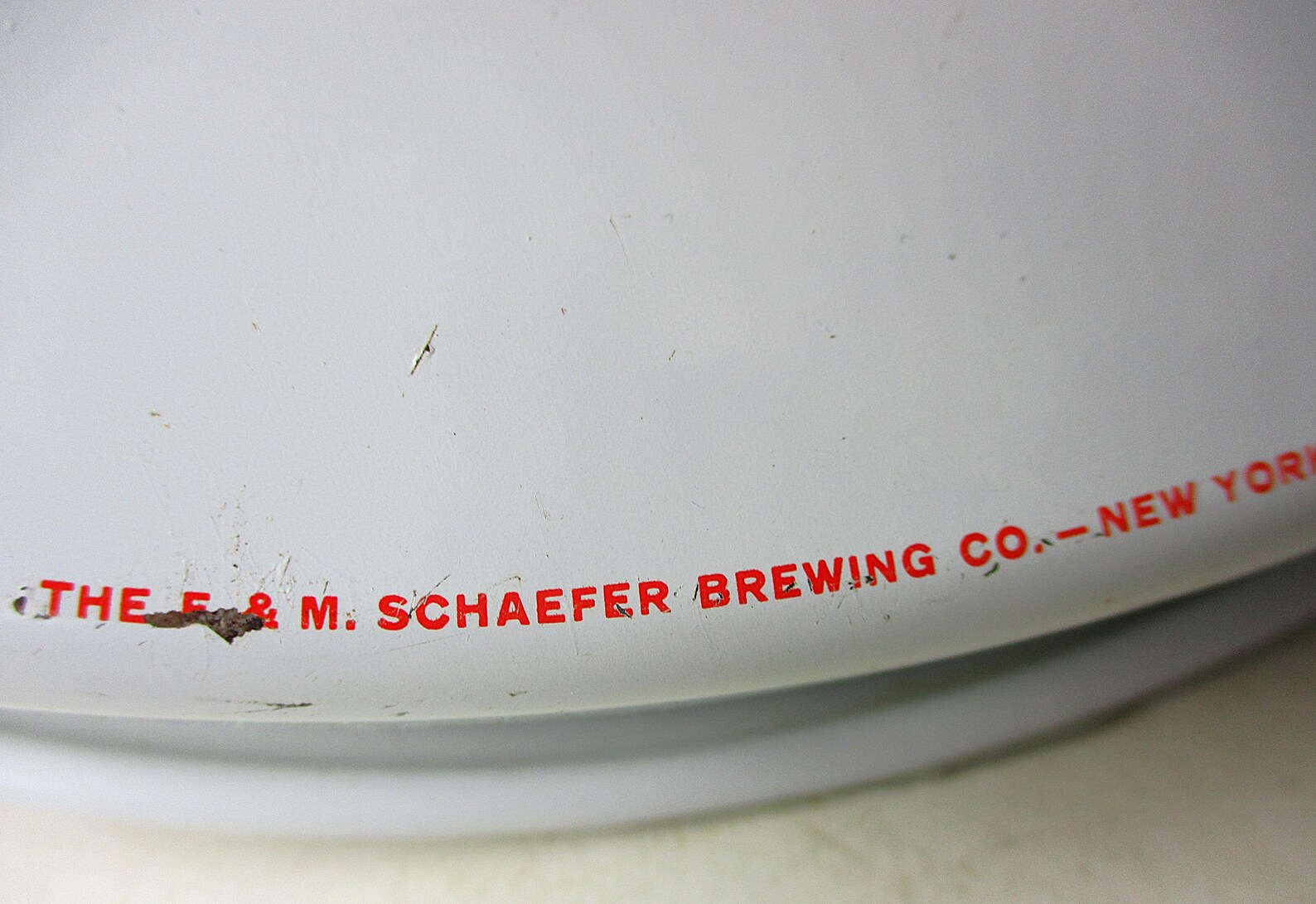 Schaefer Beer Ale Oldest Lager Baltimore NY USA Serving Tray Deluxe ...