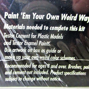 Vintage Model Weird Ohs Collection Sling Rave Curvette Car Spectator ...