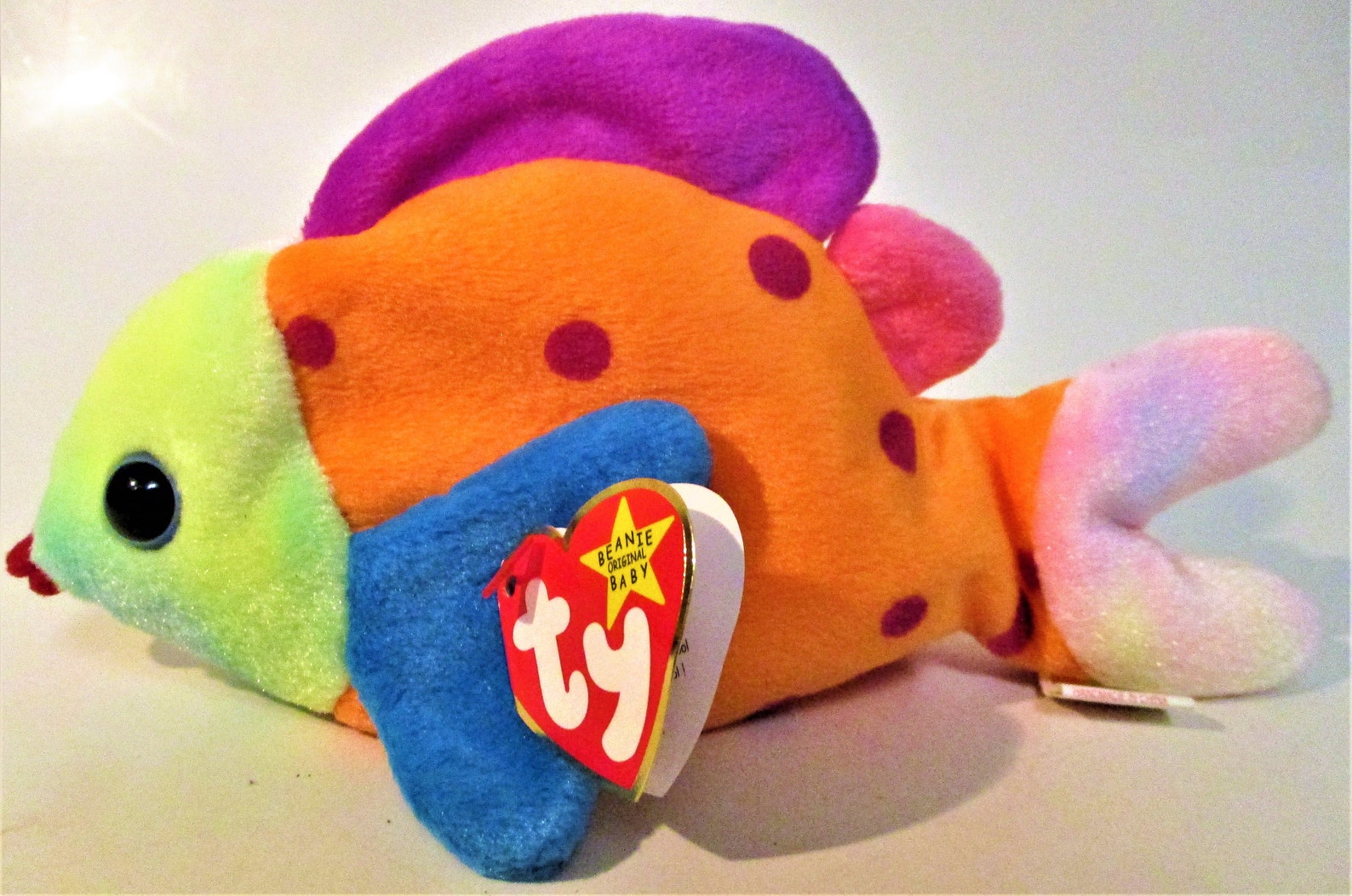 Ty Beanie Baby Retired 1999 LIPS Sea Fish Original Plush Toy - Etsy