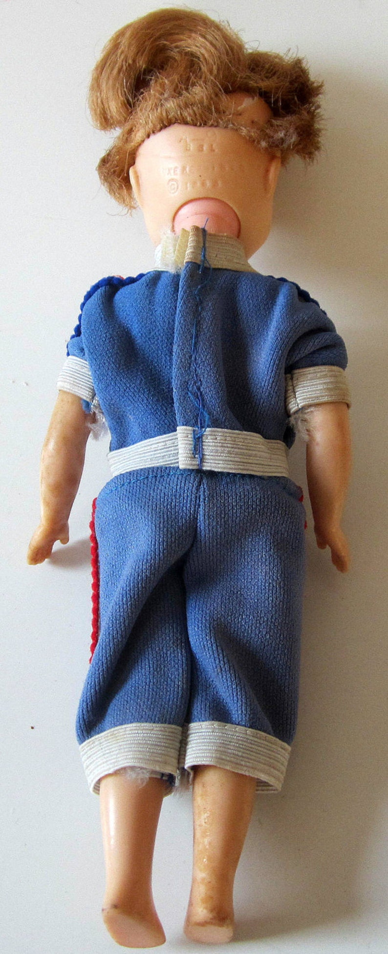 Doll Deluxe Reading Cute Young Lady China Doll Original White Collar ...