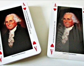 Presidents Playing Cards - Etsy