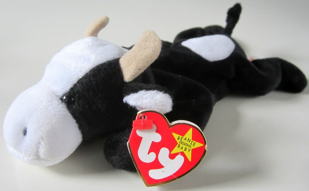 DAISY Ty Beanie Babie Retired 1993 Original Plush Toy Animal ...