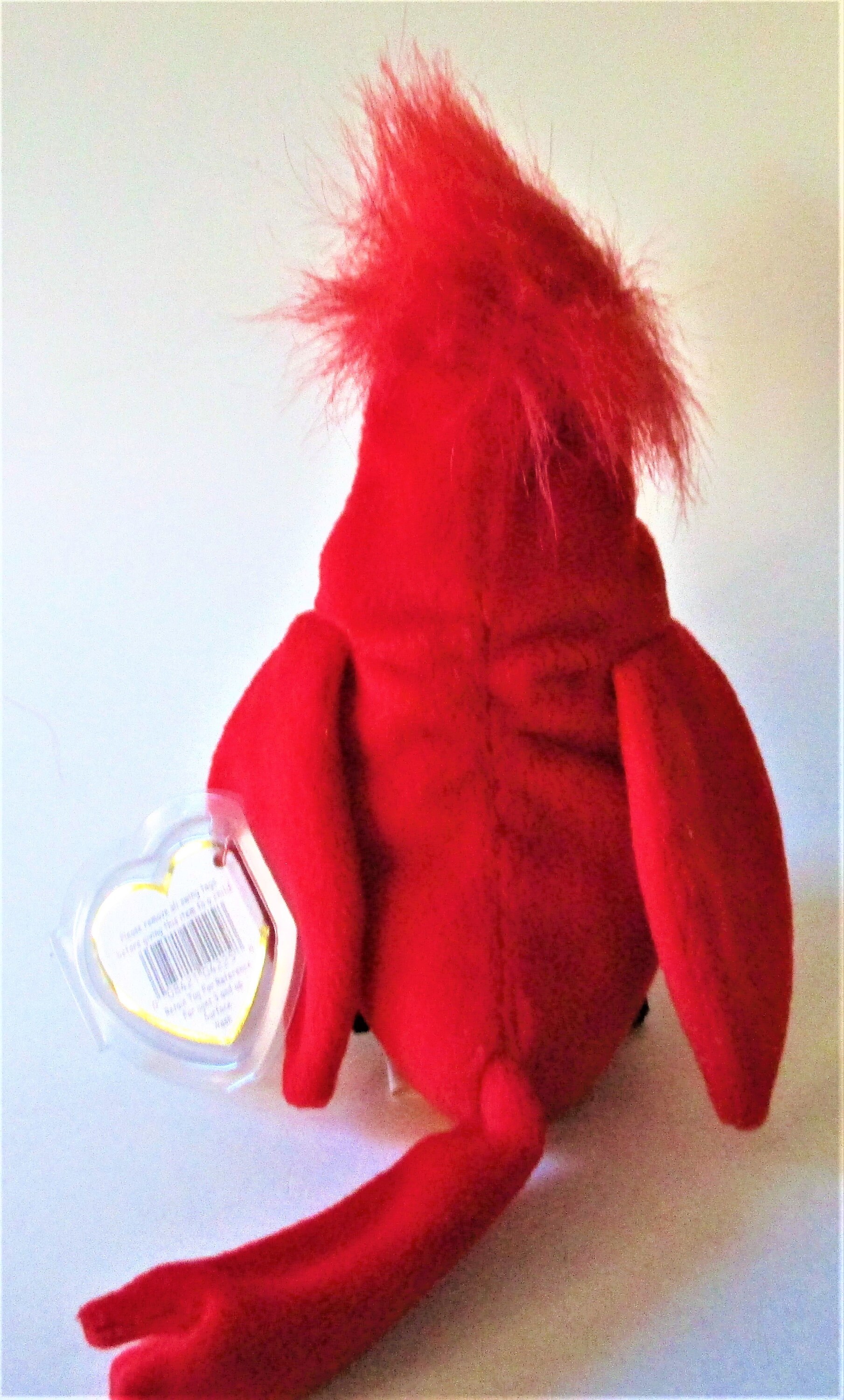 RARE-Mac the Cardinal Ty Beanie June 1998 - munimoro.gob.pe