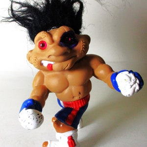 Vintage Hasbro Toy Knockout Troll 1992 Kick Boxing Fighter Figure ...