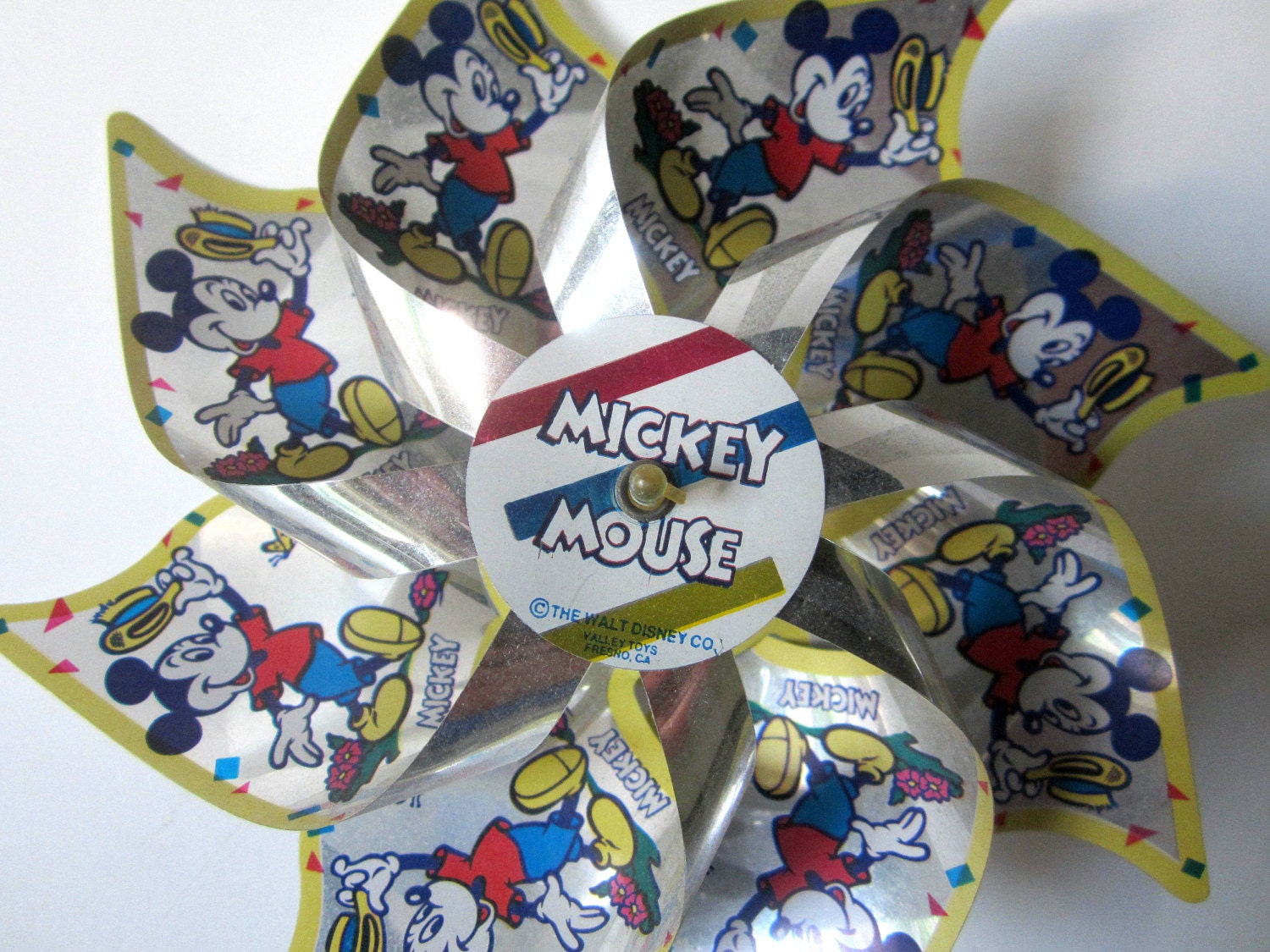 Walt Disney Mickey Mouse Club PIN WHEEL Rare Vintage Collectible ...
