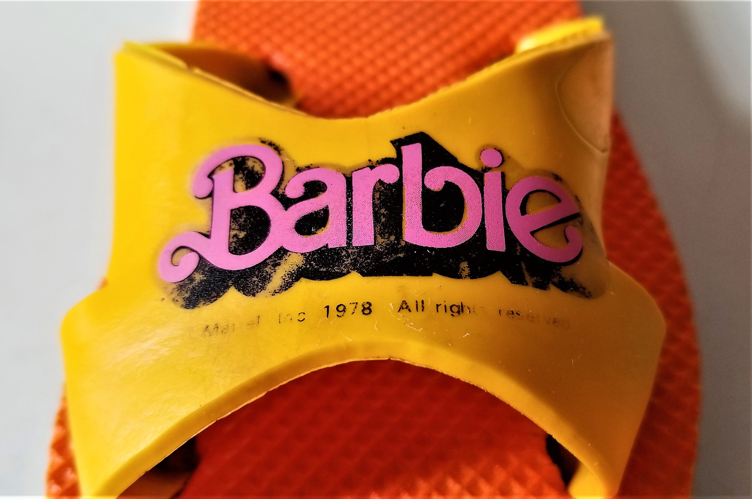 BARBIE Doll Fashion FLIP FLOP Sandals Size 6 1978 Mattel | Etsy