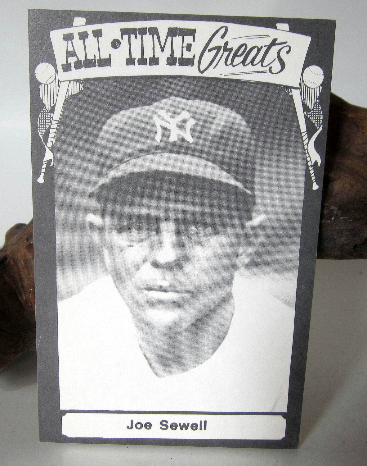 Joe Sewell 1973 Postcard All Time Greats TCMA Baseball Collectible New ...