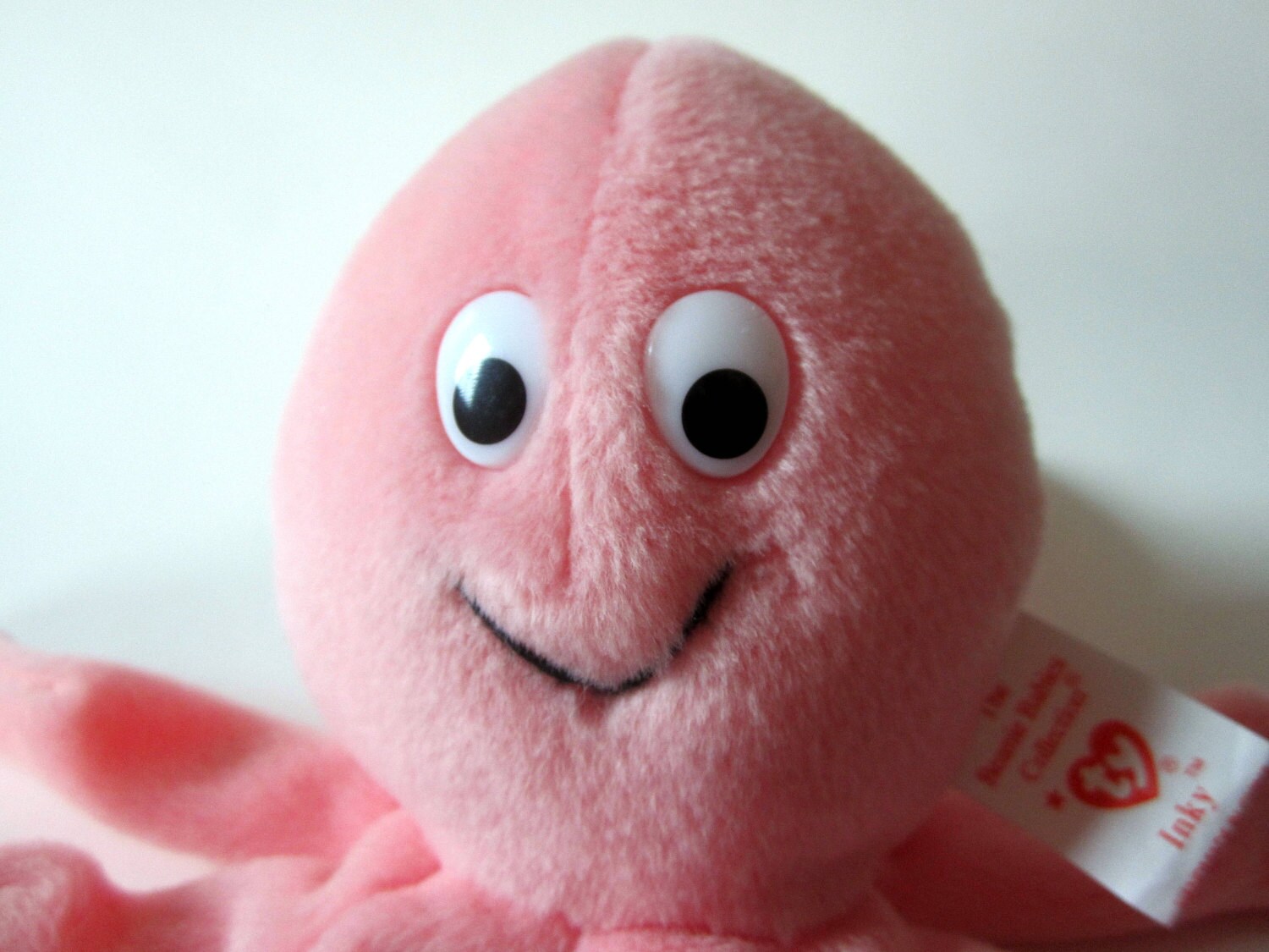 Ty Beanie Babie INKY Octopus Retired 1993 Original Pink Plush - Etsy