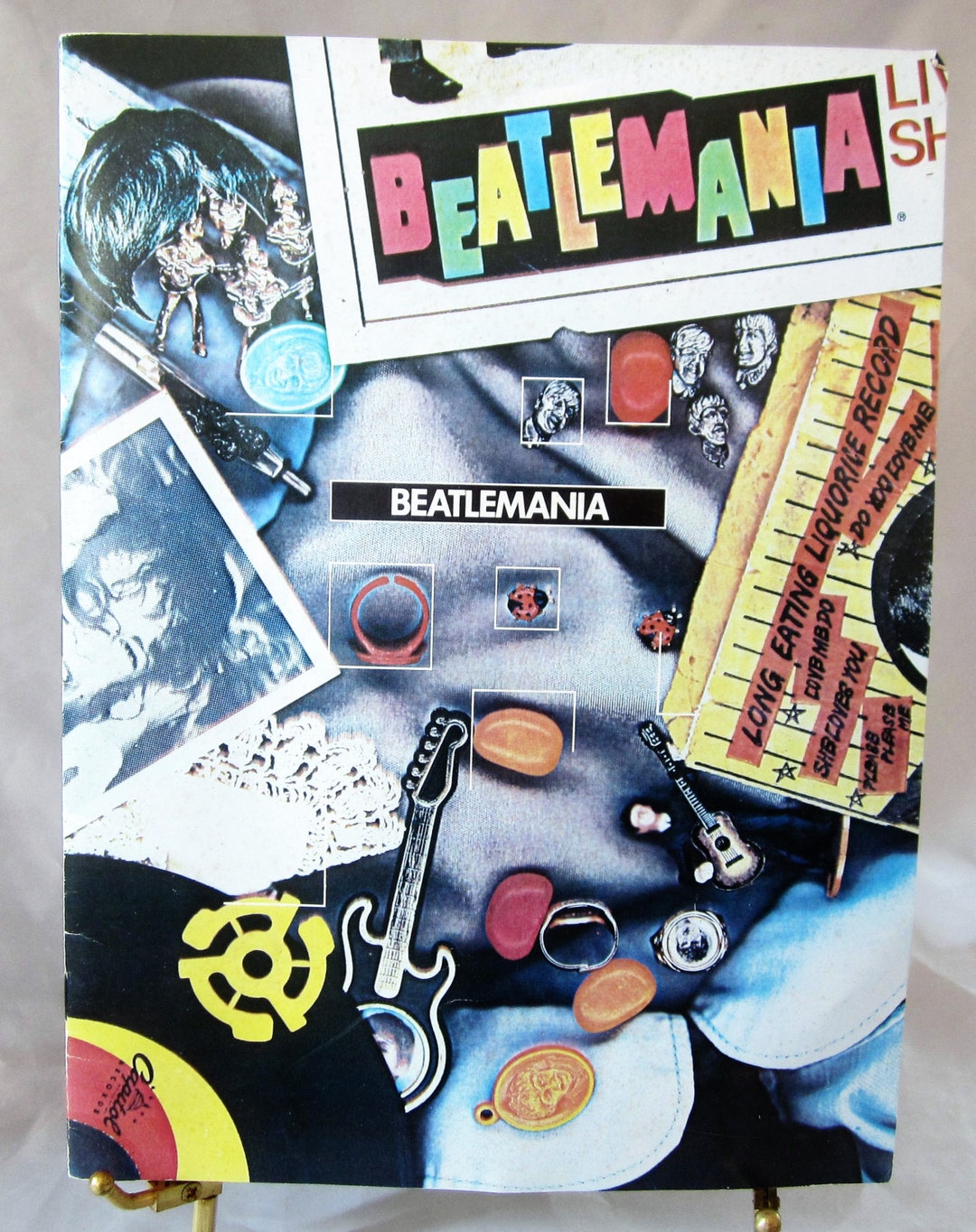 Vintage Beatlemania Program Theatre Magazine 8 X 10 Music Beatles 1970s ...