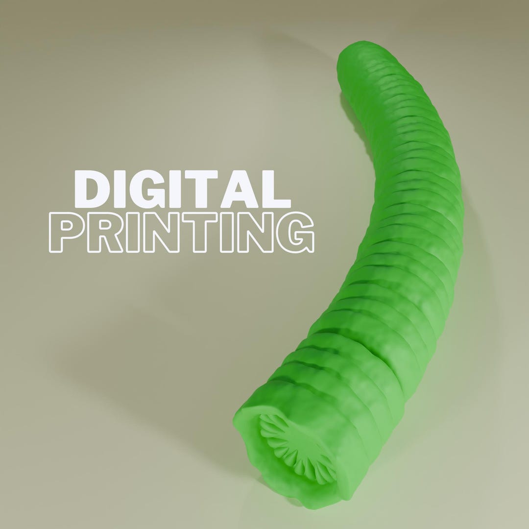 Cute Worm Flexi Fidget Figurine Articulated 3D Print STL Files ...