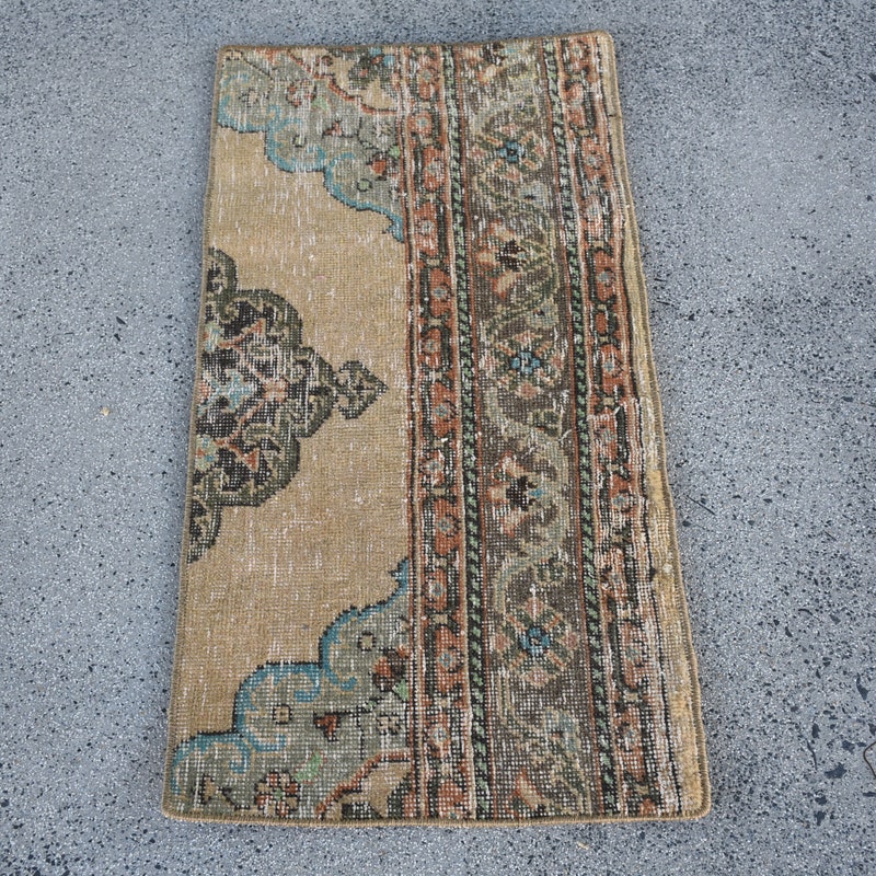 2x3 Yellow Persian Rug - Etsy