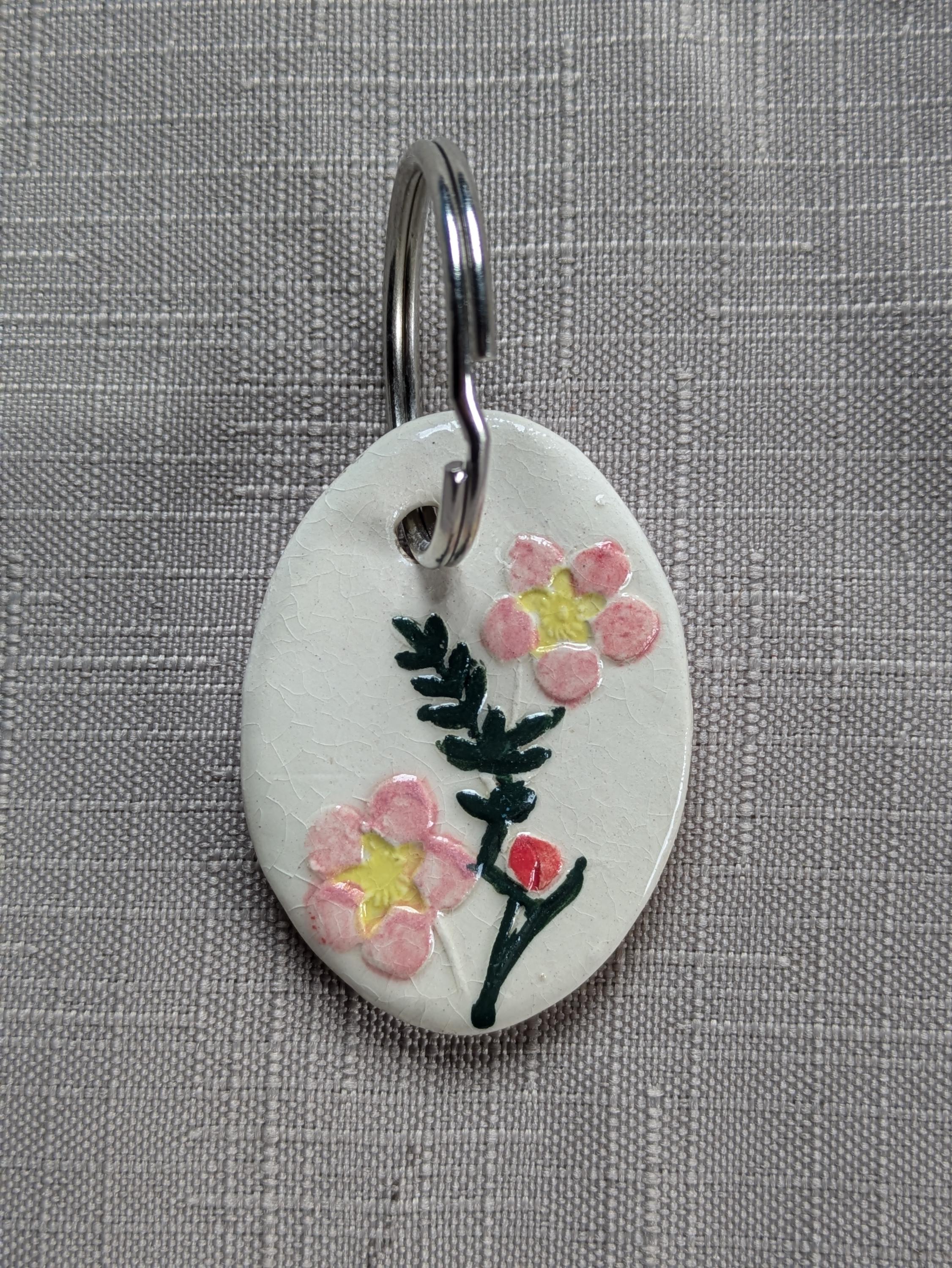 Ceramic Australian Themed Key Rings - Etsy