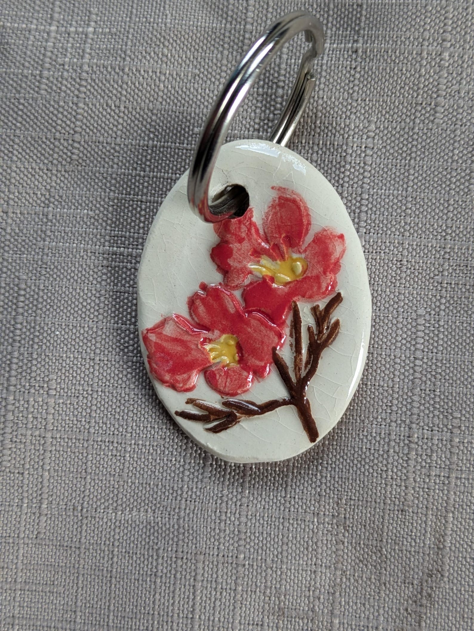 Ceramic Australian Themed Key Rings - Etsy