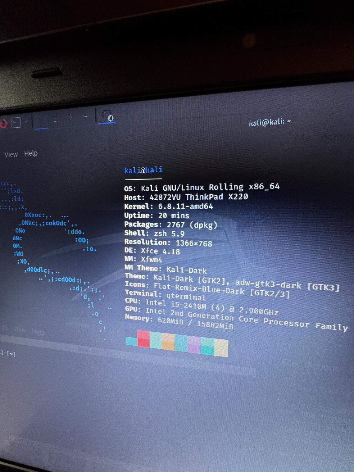 Kali Linux Thinkpad X220 16GB RAM 500GB HDD Cybersecurity Laptop Mobile ...