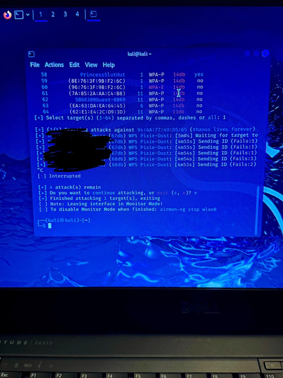 Kali Linux Dell Latitude E6510 Cybersecurity Laptop Mobile Pentesting ...
