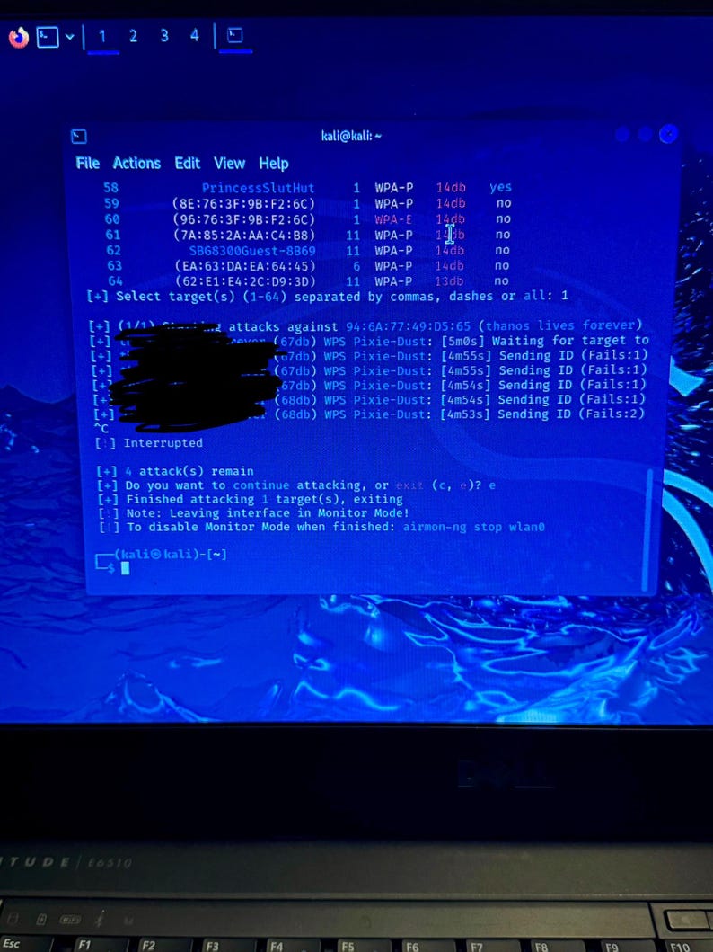 Kali Linux Dell Latitude E6510 Cybersecurity Laptop Mobile Pentesting ...
