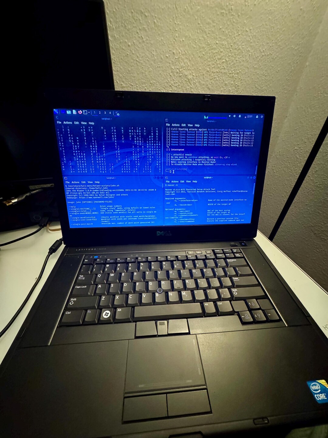 Kali Linux Dell Latitude E6510 Cybersecurity Laptop Mobile Pentesting ...
