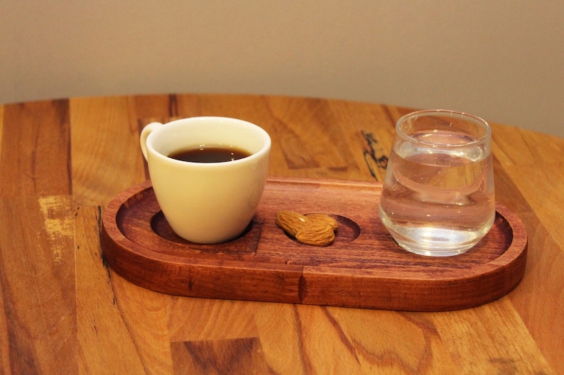 Custom Coffee Serving Tray, Chic Serving Platter for Arabica and ...