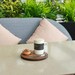 Tea and Coffee Serving Plate, Latte and Cream Coffee Serving Plate ...