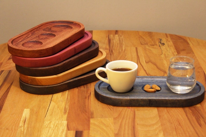 Custom Coffee Serving Tray, Chic Serving Platter for Arabica and ...