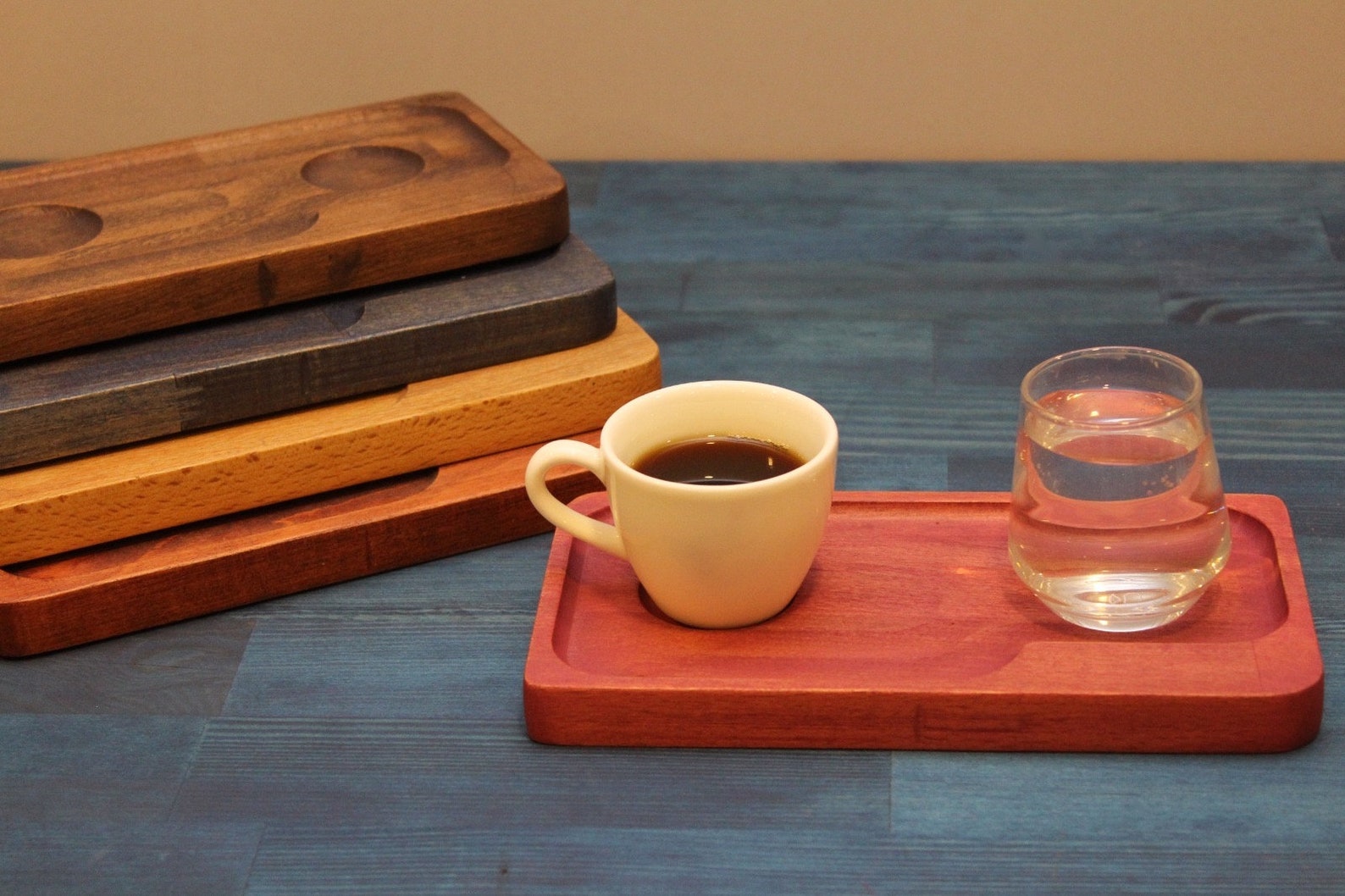 Coffee Serving Tray, Chic Serving Platter for Arabica and Espresso ...