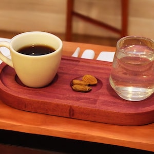 Custom Coffee Serving Tray, Chic Serving Platter for Arabica and ...