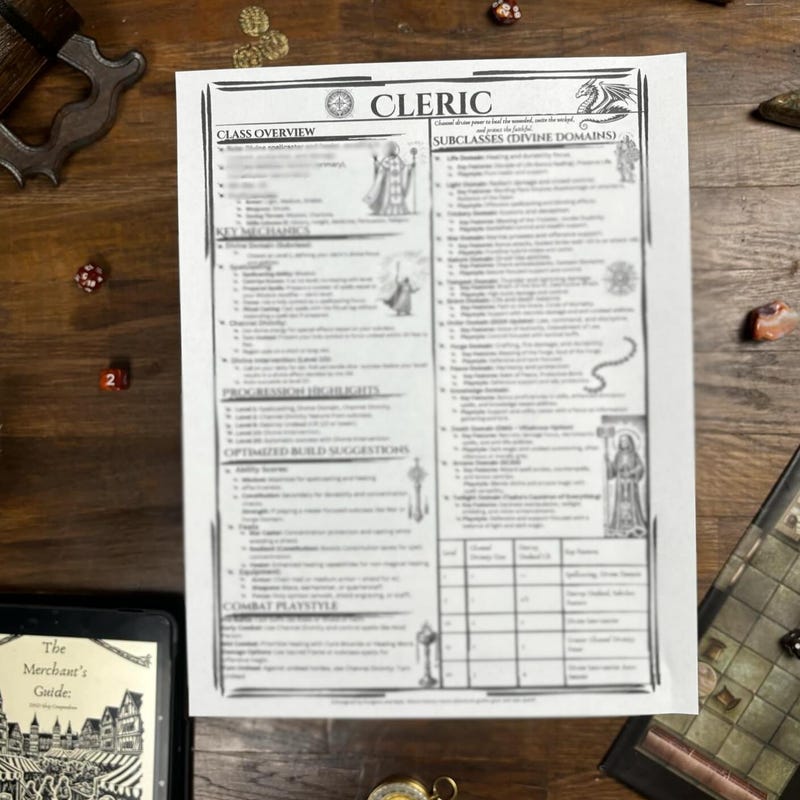 Dnd 2025 Character Sheet - Etsy