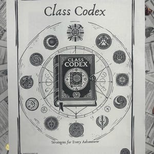 DND 5e Class Codex: Complete Cheat Sheet Collection (PDF Bundle) - Etsy