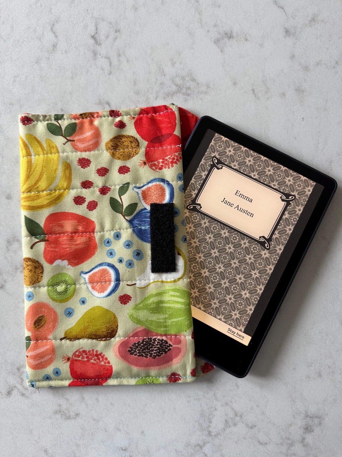Rifle Paper Co. Fruity Kindle Paperweight Pouch - Etsy