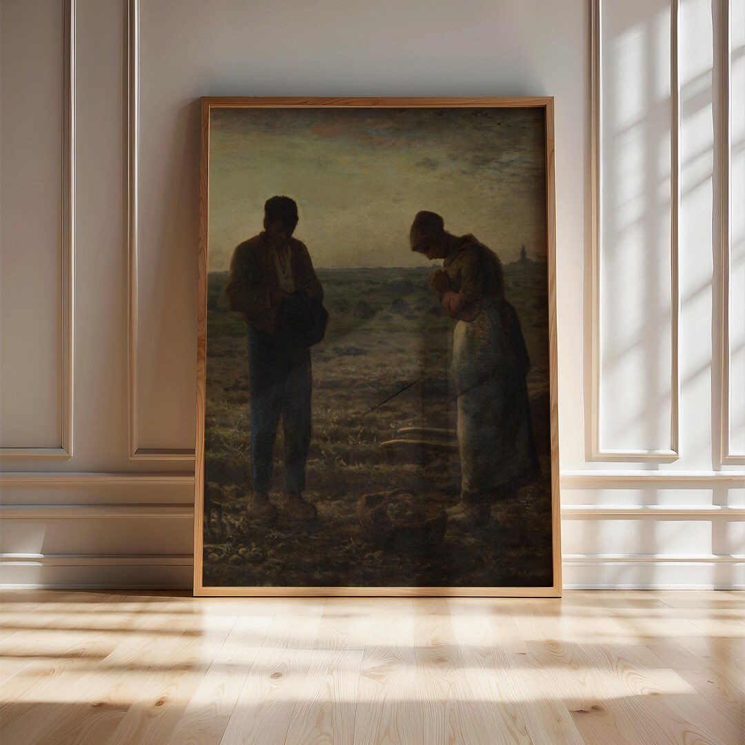 The Angelus, Catholic Art, Traditional Catholic, Catholic Gift, Antique ...