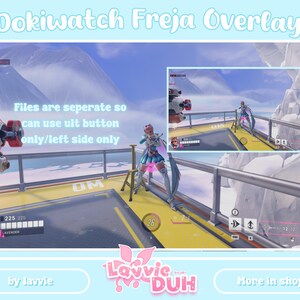 Freja DOKIWATCH Overwatch Overlay for Twitch/youtube !! - Etsy