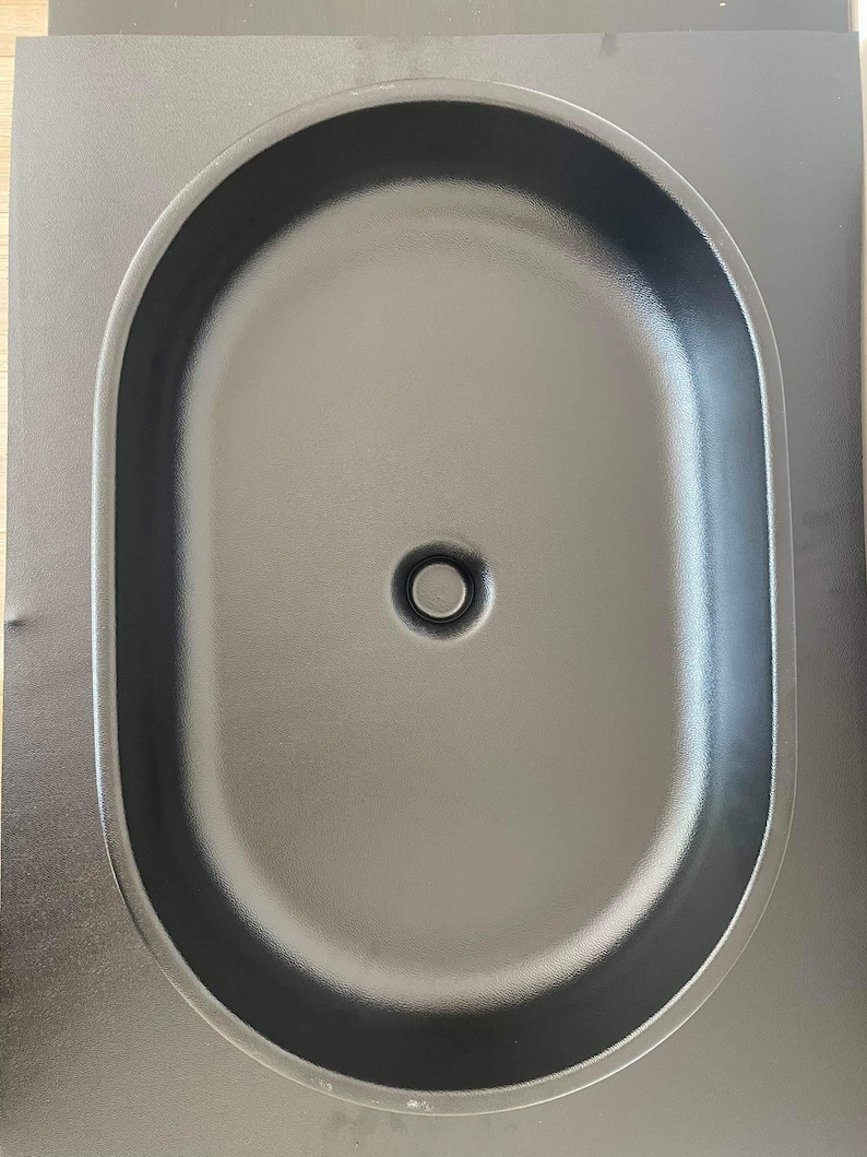 ABS Oval Sink Mold for Concrete: Reusable DIY Form - Etsy