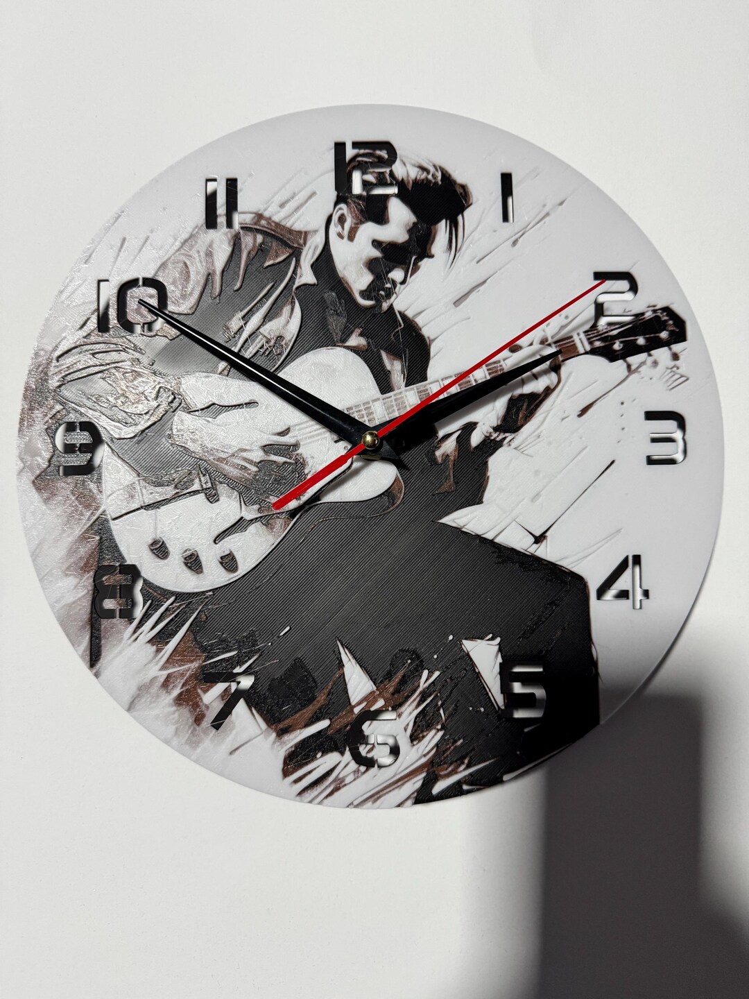 Elvis Presley Clock Wall Clock Decoration - Etsy