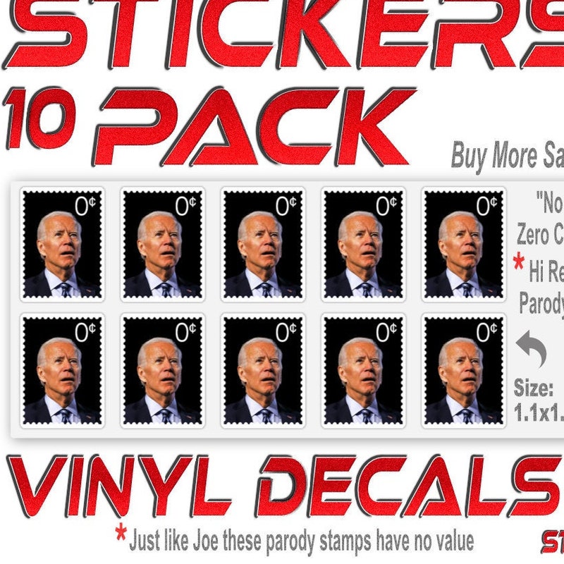 Joe Biden Zero Cent Stamp - Etsy