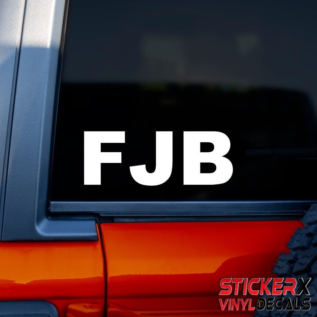 FJB Vinyl Decal Sticker Fck Joe Biden Lets Go Brandon Pro - Etsy