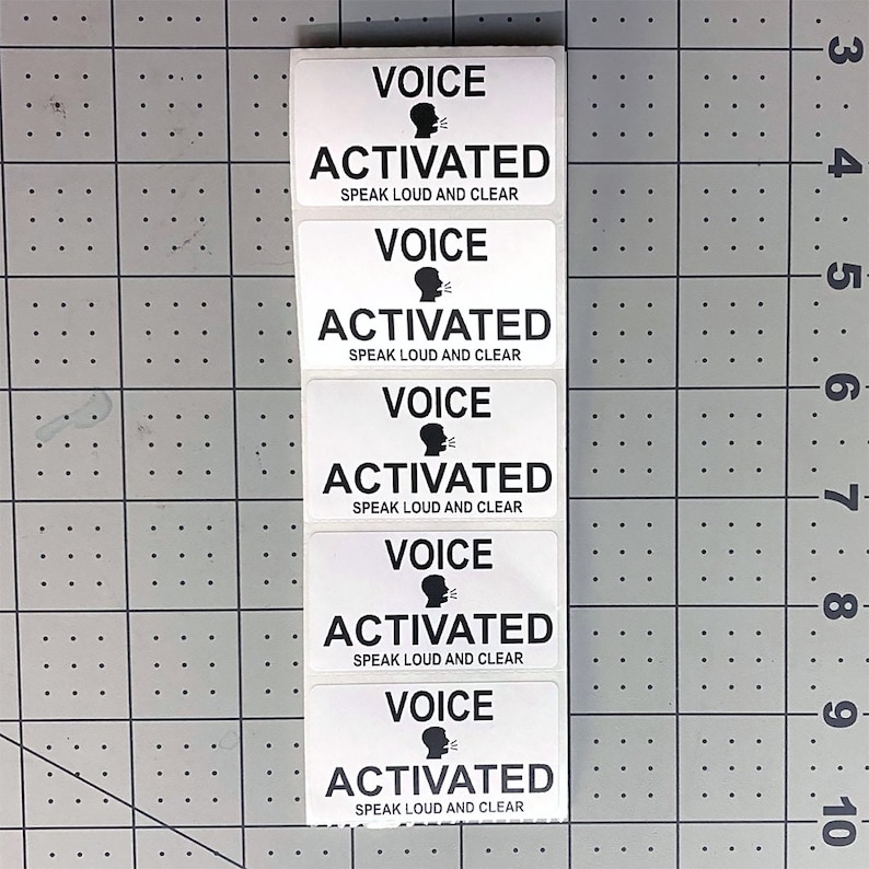 VOICE ACTIVATED Prank Stickers Pack Funny Gag Joke Sticker Labels ...