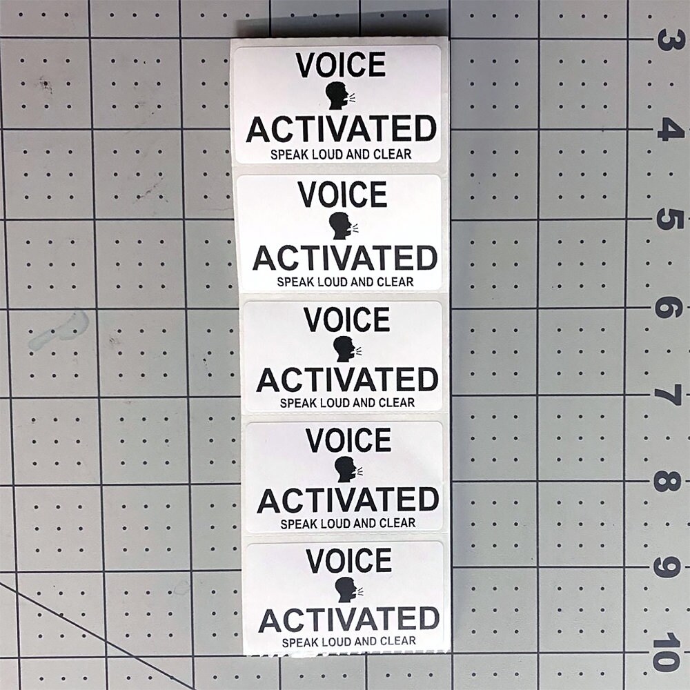 VOICE ACTIVATED Prank Stickers Pack Funny Gag Joke Sticker Labels ...