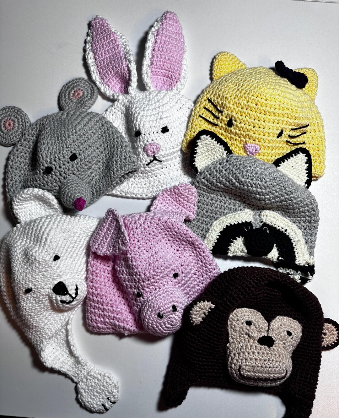 Crochet Animal Hats - Etsy