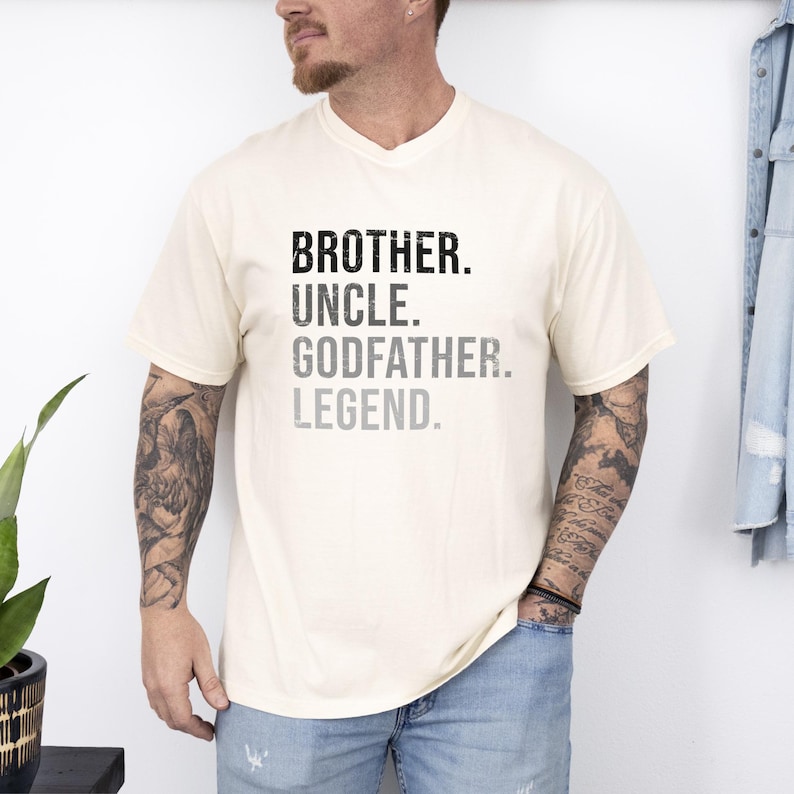 Godfather Uncle Brother Legend Comfort Colors Shirt - Etsy
