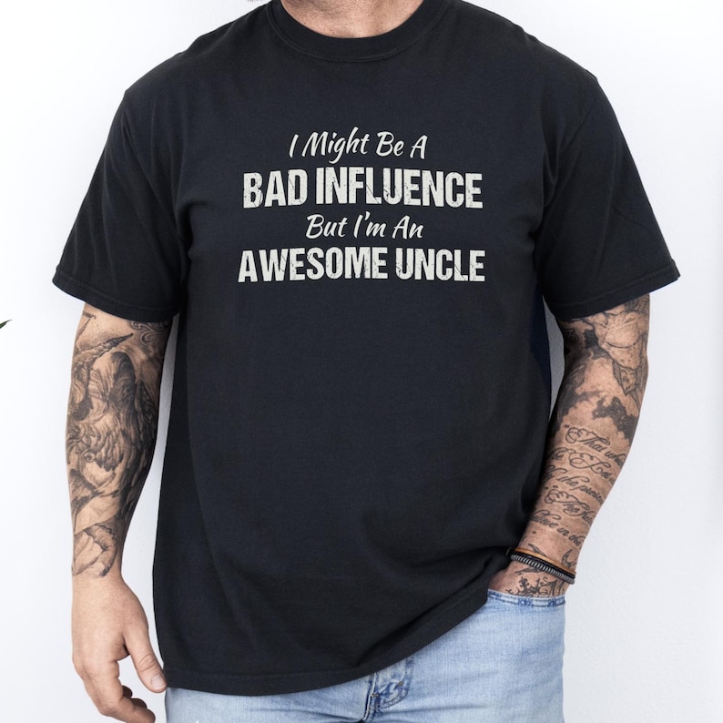 Funny Uncle Comfort Colors Shirt, Awesome Uncle Gift From Niece or ...