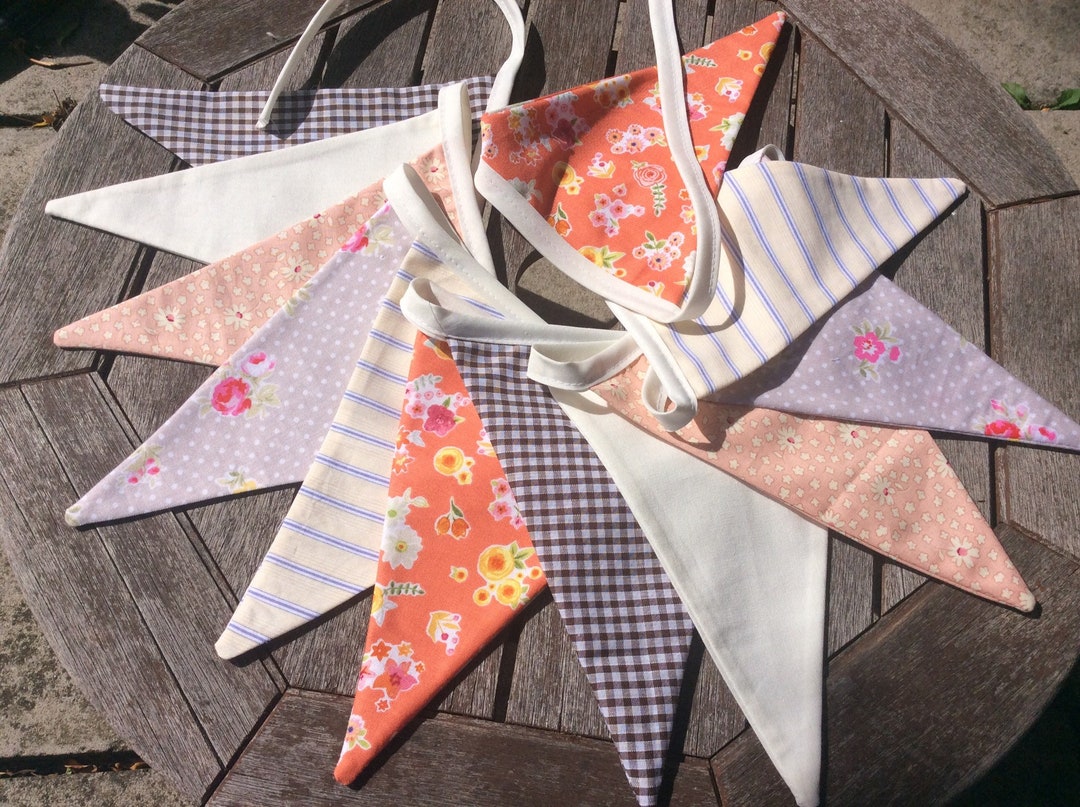 Bunting for Fall 12 Flags 8ft Long With Ties Harvest Festival ...