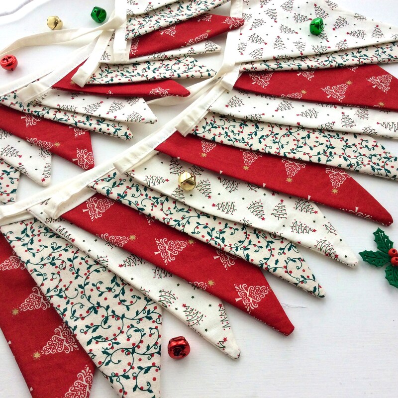Christmas Bunting - Etsy