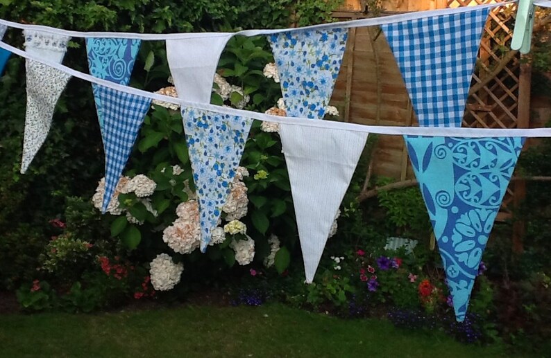 Wedding Bunting - 100ft Bunting, Customise to Match Your Colour Theme ...