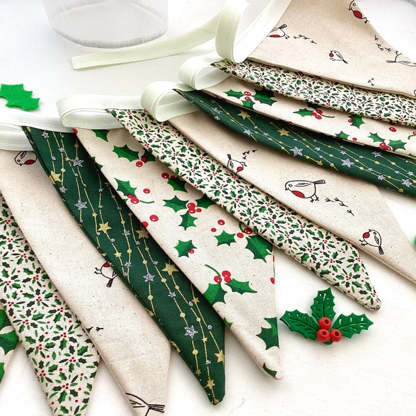 Christmas Bunting - Etsy