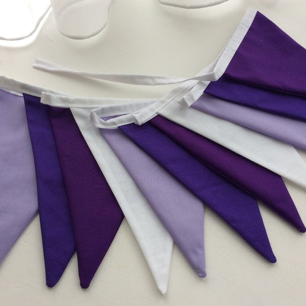 Lavender Bunting - Etsy