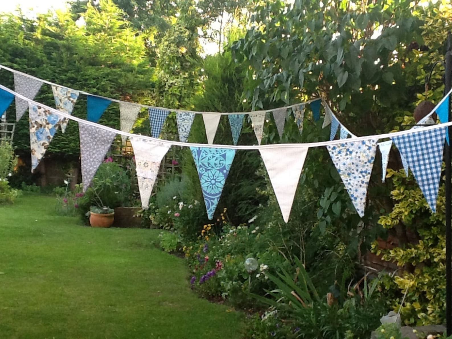 Wedding Bunting - Customise to Match Your Colour Theme Sizes From 3ft ...