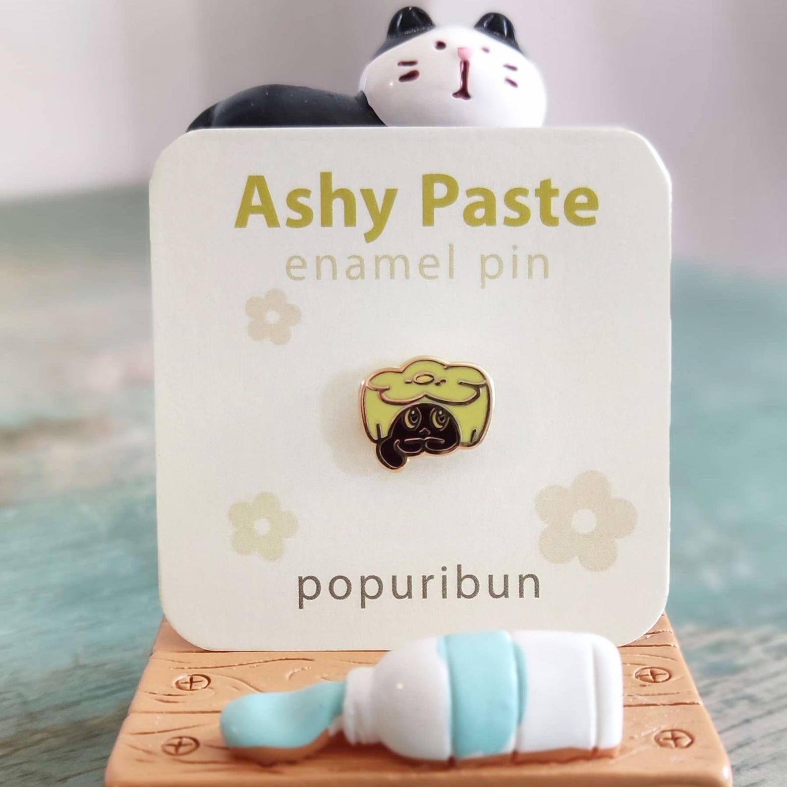 Honkai: Star Rail Ashy Paste Cat Cake Enamel Pin - Etsy