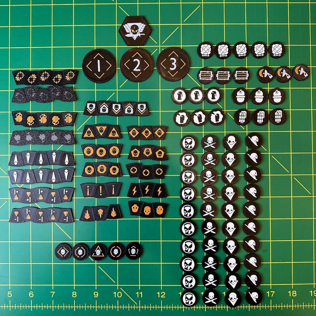 Kill Team 2024 Universal Token Set - Warhammer - 40K - Storage Box ...