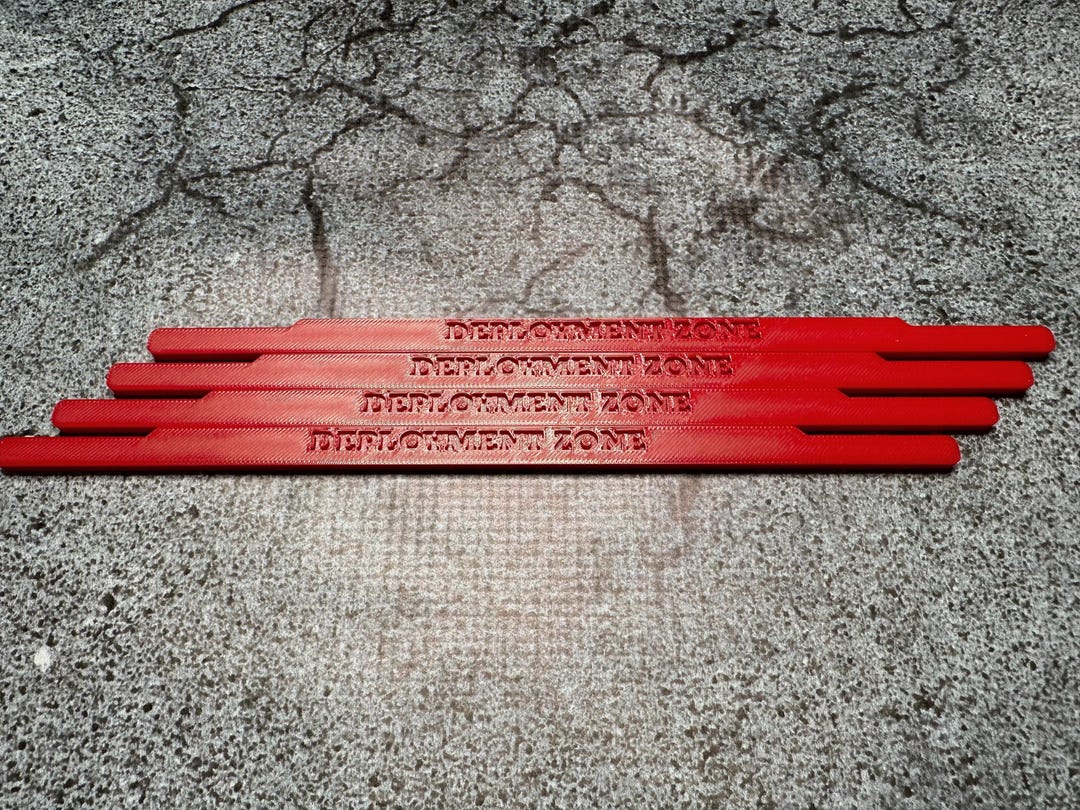 Deployment Markers and Reserves Ruler for 40K Pariah Nexus Missions ...